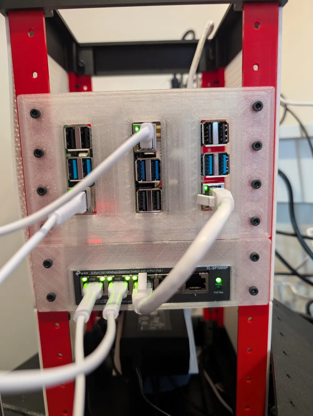 MicroLab Raspberry Pi 3X Cluster (2U) Remixed by pb_printer - MakerWorld