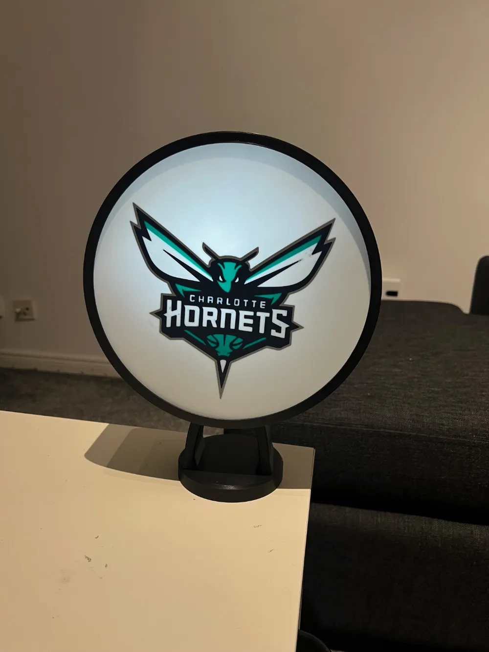 LOGO NBA LIGHTBOX CARLOTTE HORNETS by ML85 - MakerWorld