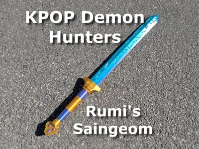 Rumi's Sword (Saingeom) - Kpop Demon Hunters by David's IT Garage ...