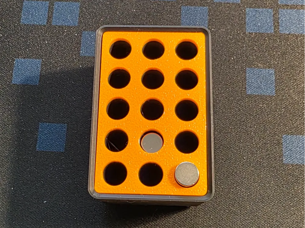8mm Magnet Gridfinity bin by Dan_Connell_Designs MakerWorld: Download ...