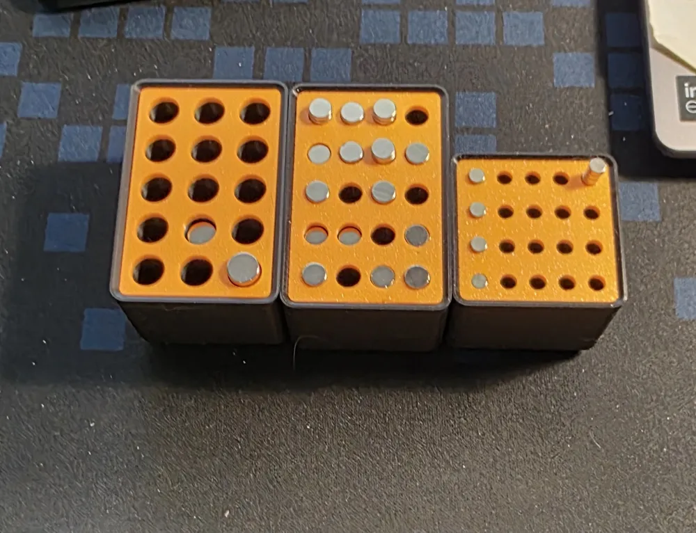 8mm Magnet Gridfinity bin by Dan_Connell_Designs MakerWorld: Download ...
