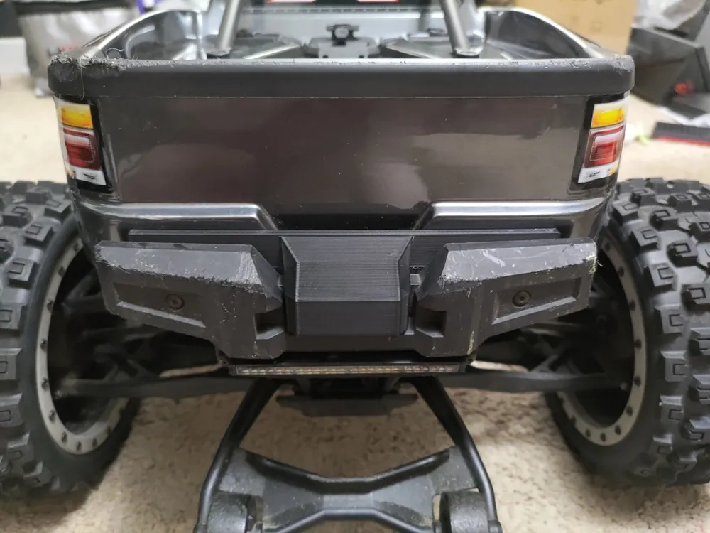 X Maxx Rear Body Support Reinforced Remixed by SYST3M_OVERIDE - MakerWorld