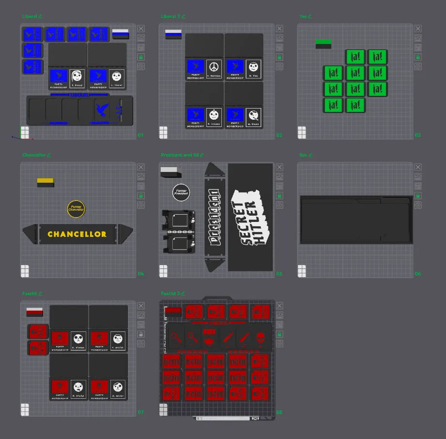 Secret Hitler Ultimate | Print and Play | AMS Remixed by Max Printlab ...