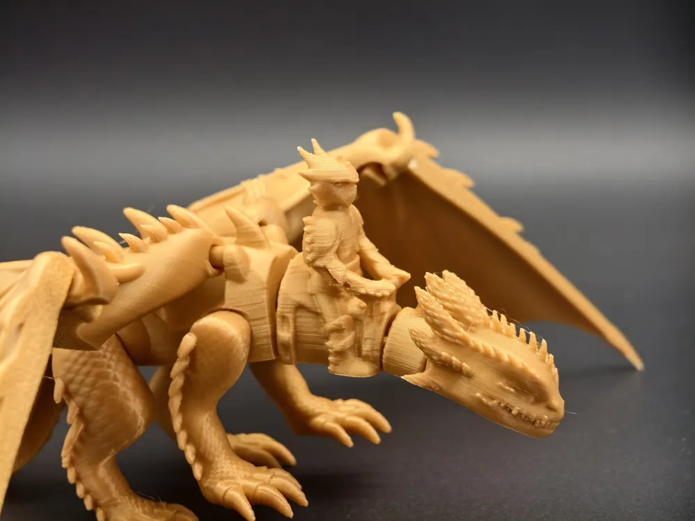 Dragon Trainer, Sand Walker, Desert Ghost, no supports, MINI printable ...