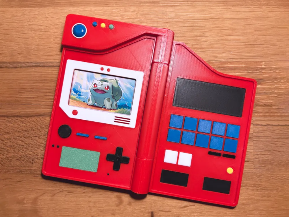 Pokedex first generation by LilleHumle MakerWorld: Download Free 3D Models