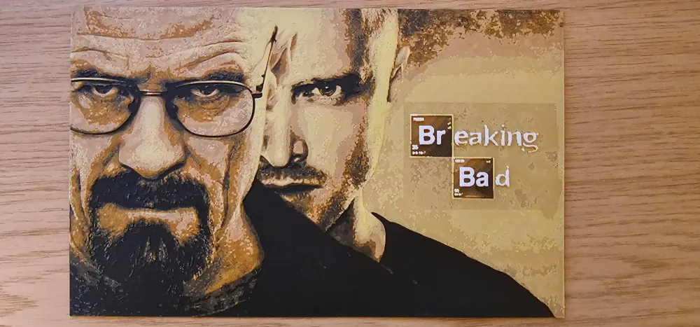 Hueforge Breaking Bad - Free 3D Print Model - MakerWorld
