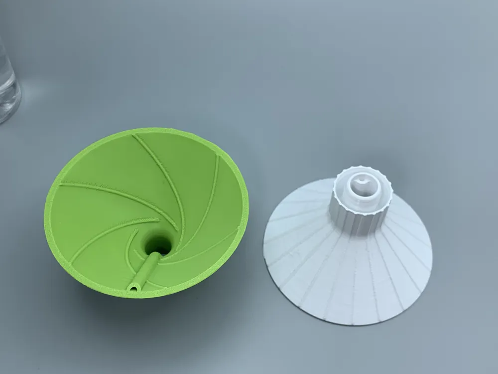 Spray Bottle Funnel (with Air Holes) by MsMakerWorld: Download Free 3D ...