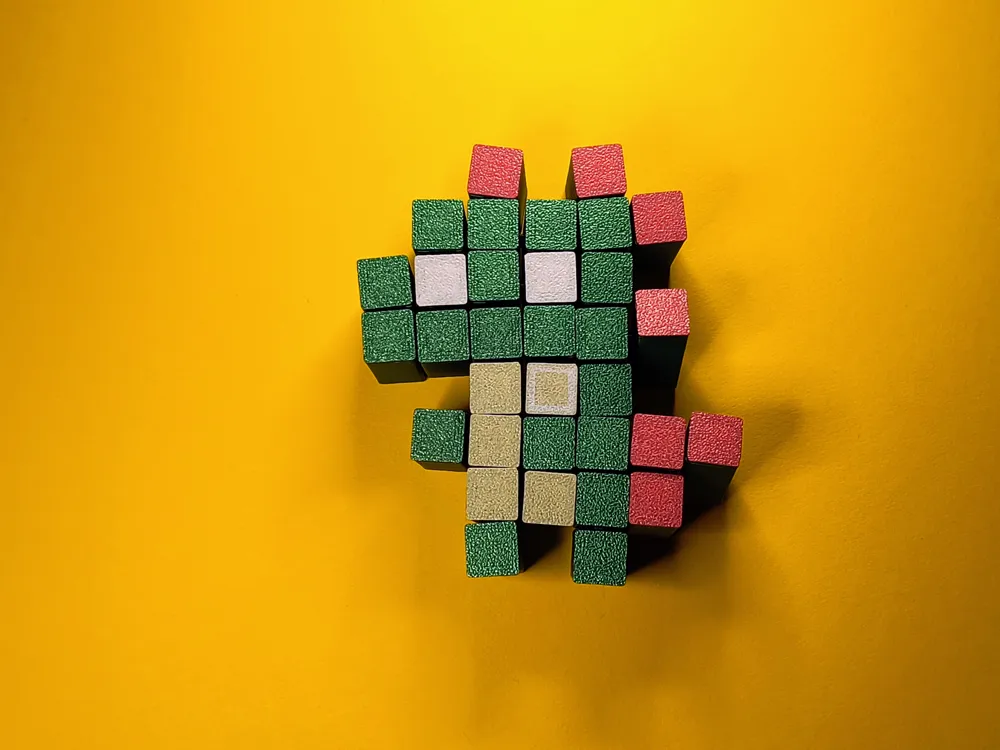 Pixel Fidget Dino Couple by JOLKA - MakerWorld