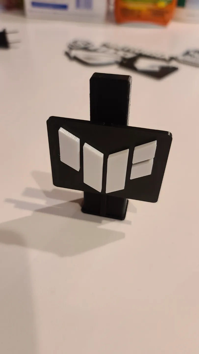 Asus Tuff Gaming Badge (GPU Riser Compatible) by dakjones82 - MakerWorld