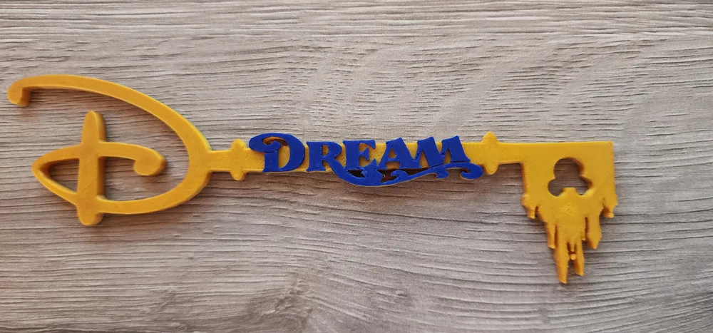 Disney Dream Magnet Key Remixed by Duderdude1 MakerWorld: Download Free ...