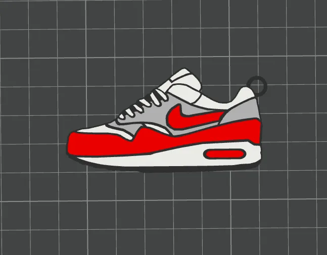 Nike Air Max 1 keychain by RoMakes3D - MakerWorld