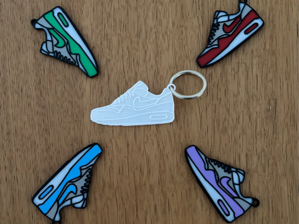 Nike Air Max 1 keychain by RoMakes3D - MakerWorld