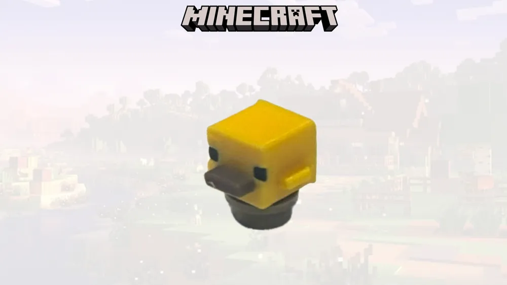 MINECRAFT Baby Chicken Building Block - Free 3D Print Model - MakerWorld