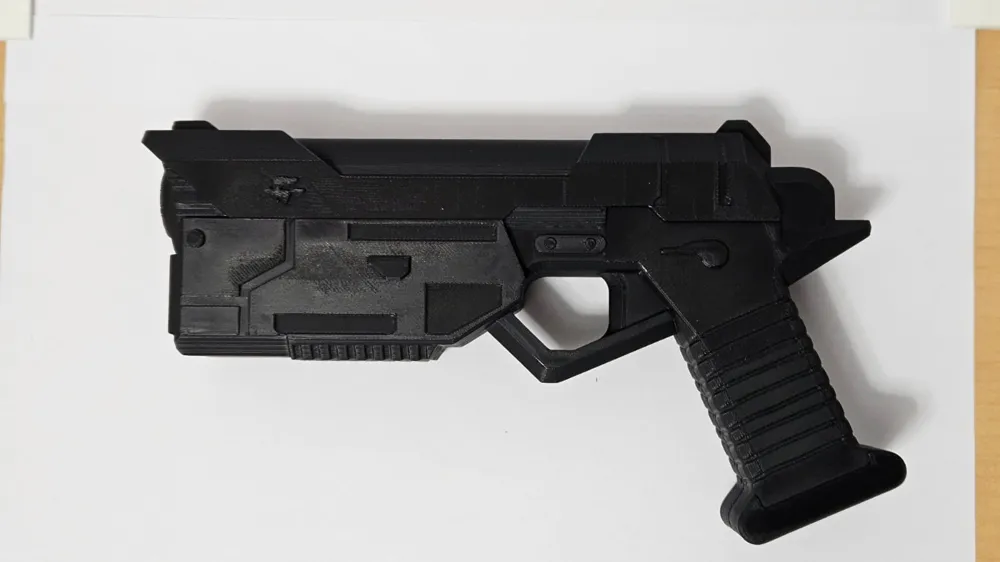 Star Fox Blaster Pistol by GemoGens MakerWorld: Download Free 3D Models