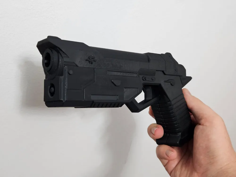 Star Fox Blaster Pistol by GemoGens MakerWorld: Download Free 3D Models