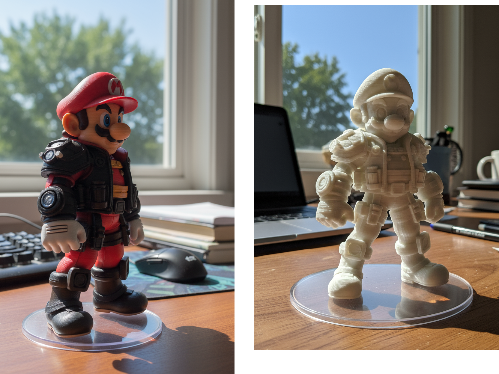 Cyber-Reconstruction: Tactical Mario by Jan D MakerWorld: Download Free 3D Models