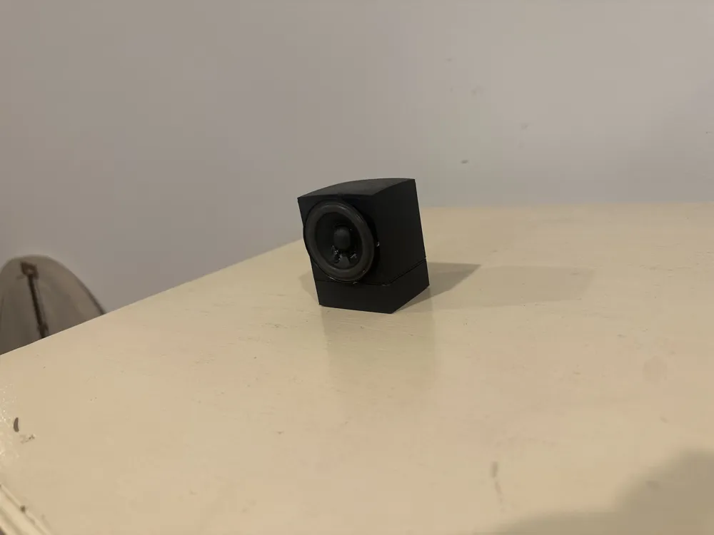 Mini Speaker by UnemployedMakerWorld: Download Free 3D Models