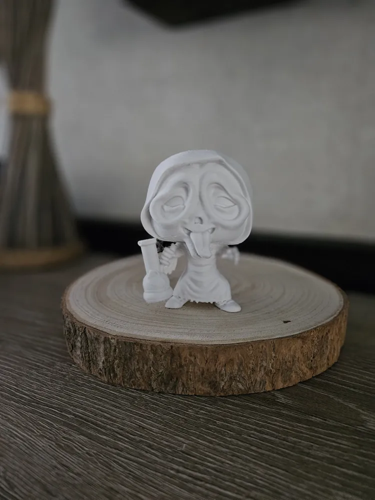 Scary Movie - Ghostface - Chibi - Free 3D Print Model - MakerWorld