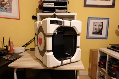 Companion Cube P1P Mod ( Bambu Lab ) Remixed by neil3dprints MakerWorld ...