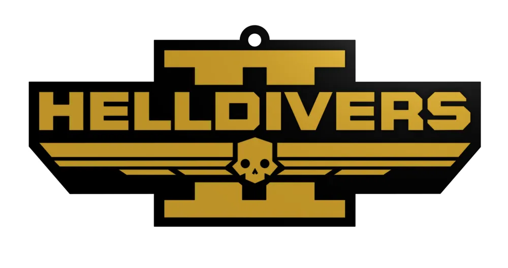 Hell Divers 2 Keychain by Tech Syndicate - MakerWorld