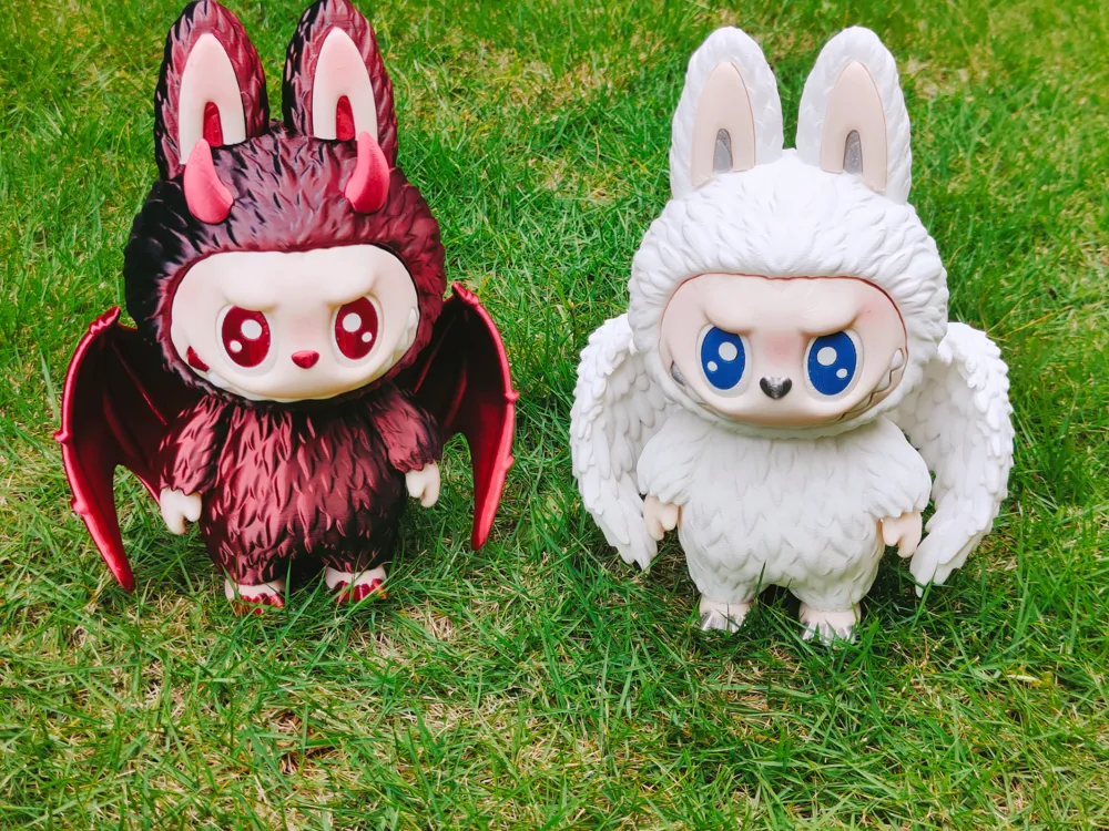 Labubu Zimomo Archangel Leader with Oversized Wings, Compatible with ...