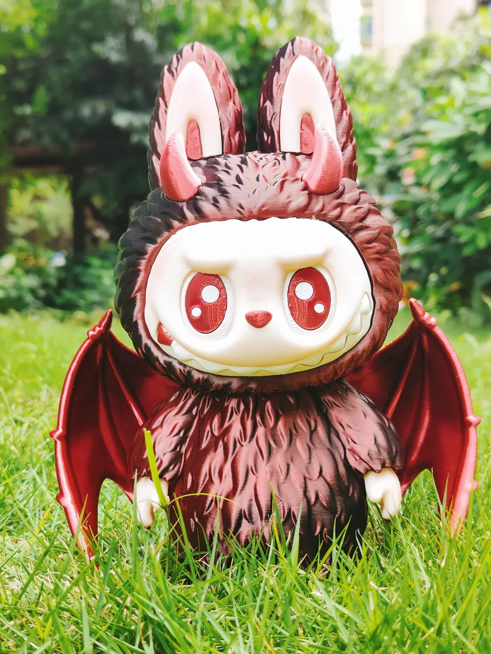 Labubu Zimomo Archangel Leader with Oversized Wings, Compatible with ...
