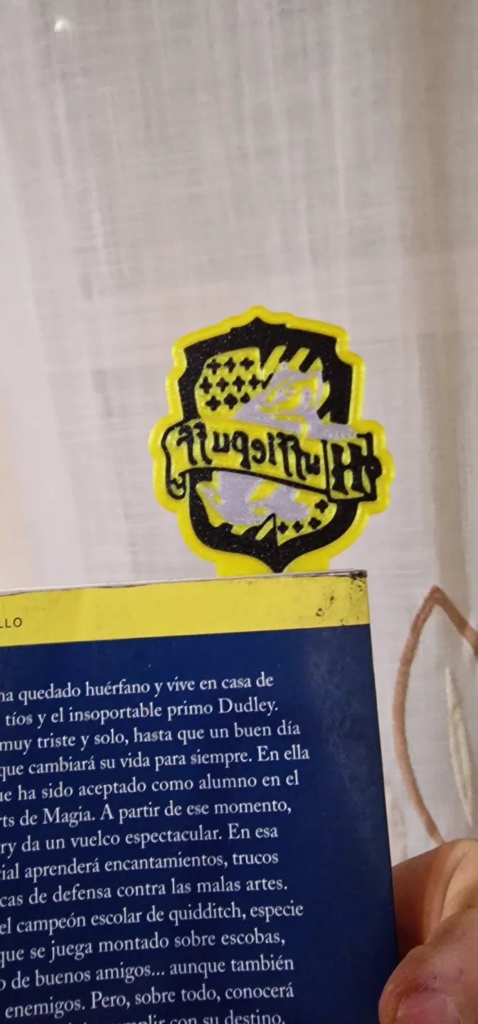 HARRY POTTER HUFFLEPUFF bookmark Marcador libros HARRY POTTER ...