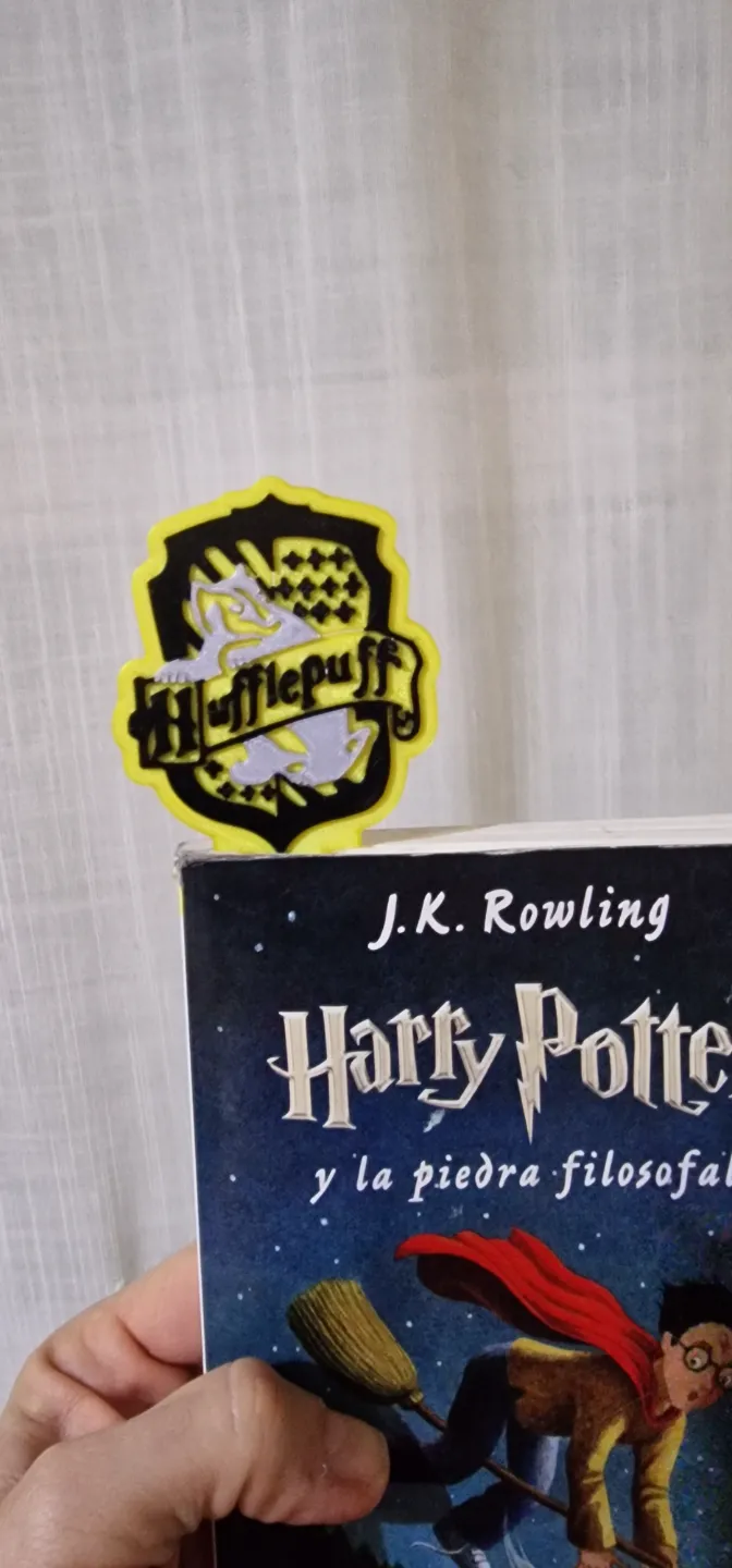 HARRY POTTER HUFFLEPUFF bookmark Marcador libros HARRY POTTER ...