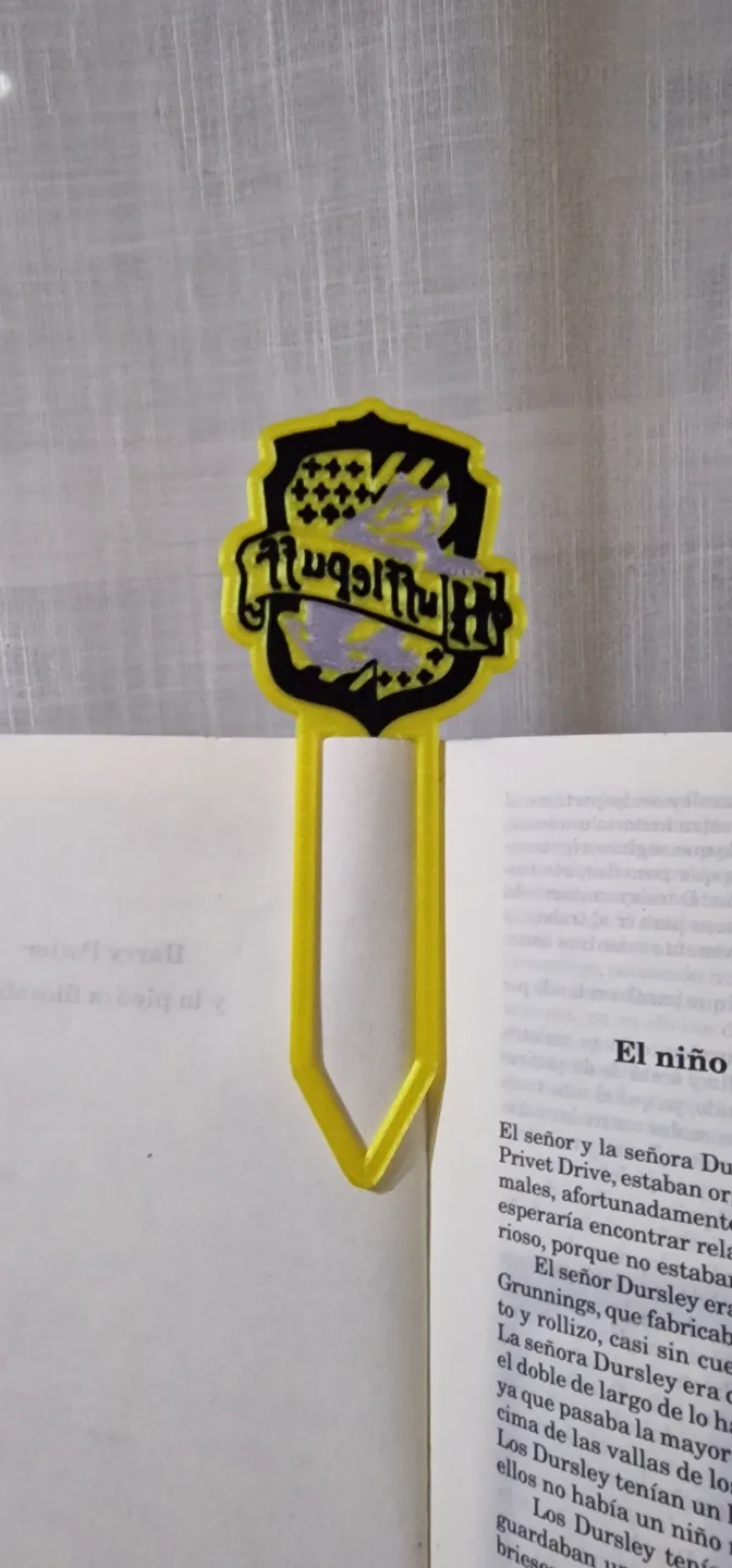 HARRY POTTER HUFFLEPUFF bookmark Marcador libros HARRY POTTER ...