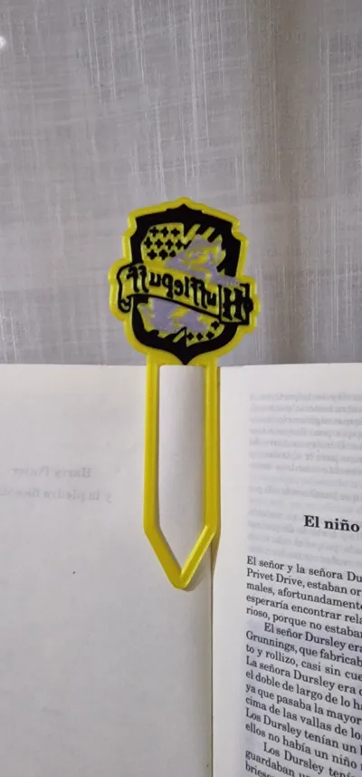 HARRY POTTER HUFFLEPUFF bookmark Marcador libros HARRY POTTER ...