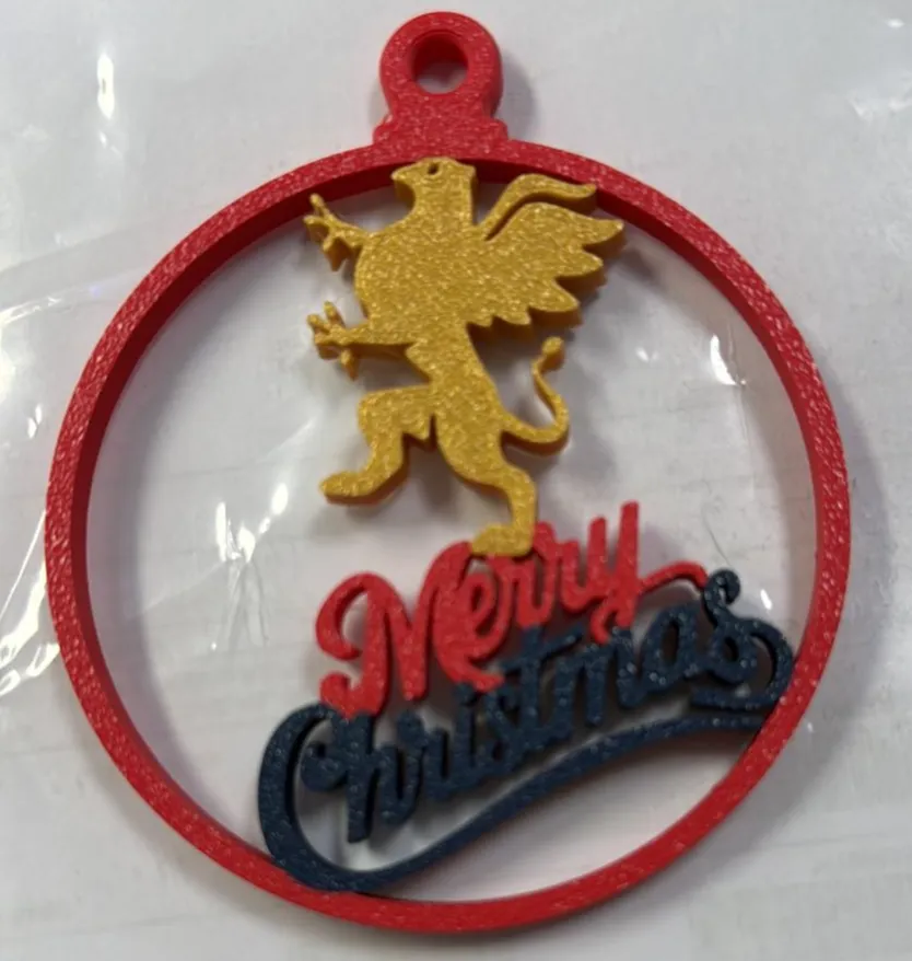 Genoa Christmas Ornament by Computer Amico - MakerWorld