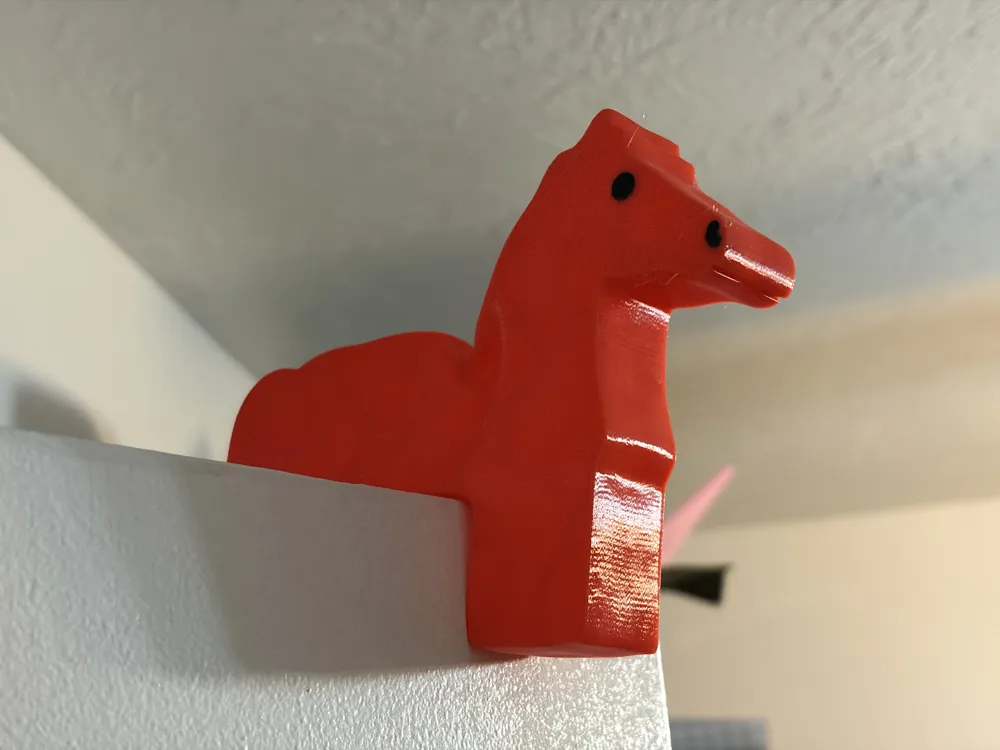 TPU Horse Anti Pinch Door Stopper for Kids Safety - Free 3D Print Model ...