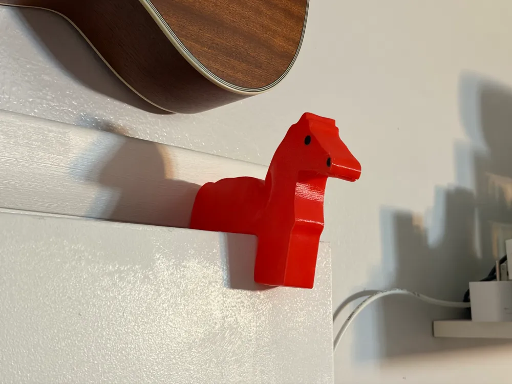 TPU Horse Anti Pinch Door Stopper for Kids Safety - Free 3D Print Model ...