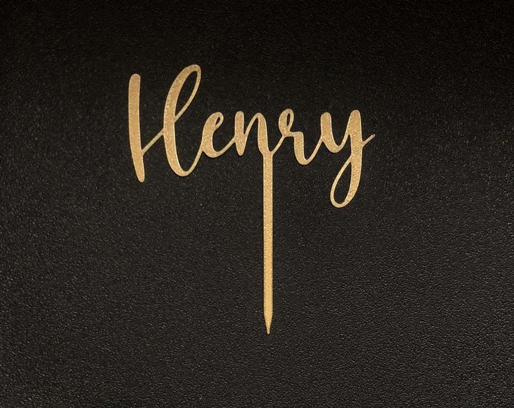 Henry cake topper - Free 3D Print Model - MakerWorld