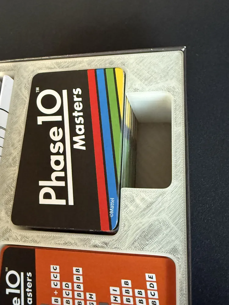 Phase 10 Masters Card Game Insert/Box - Free 3D Print Model - MakerWorld