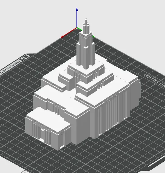 Draper Utah, LDS Temple - Free 3D Print Model - MakerWorld