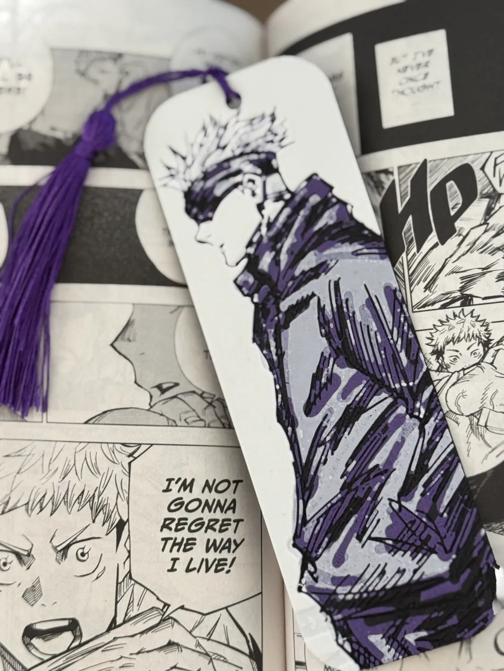 Jujutsu Kaisen Gojo Bookmark – Hueforge by Yoda - MakerWorld