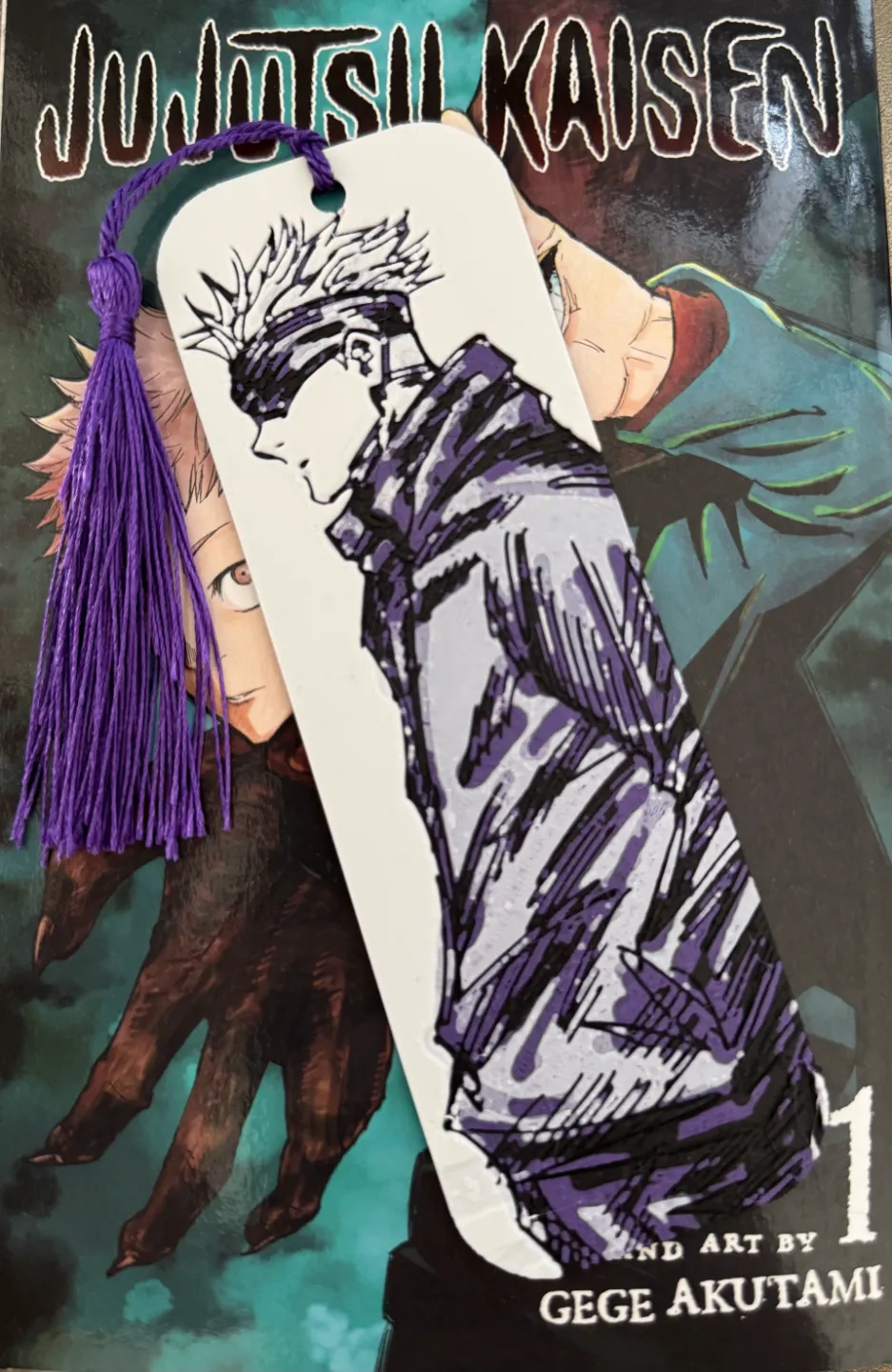 Jujutsu Kaisen Gojo Bookmark – Hueforge by Yoda - MakerWorld