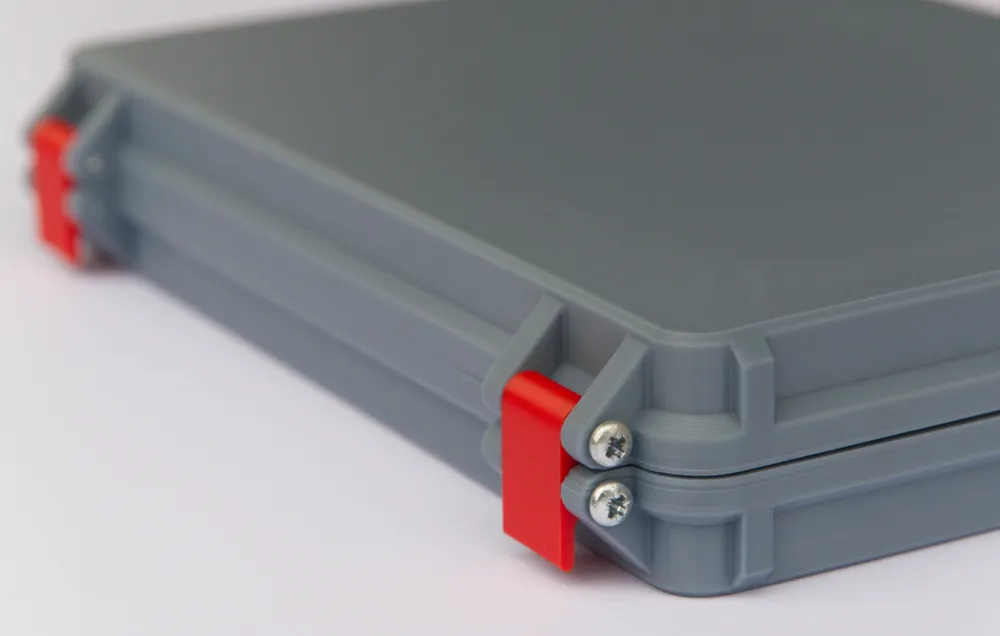 Customisable Rugged Box (Parametric) - Free 3D Print Model - MakerWorld