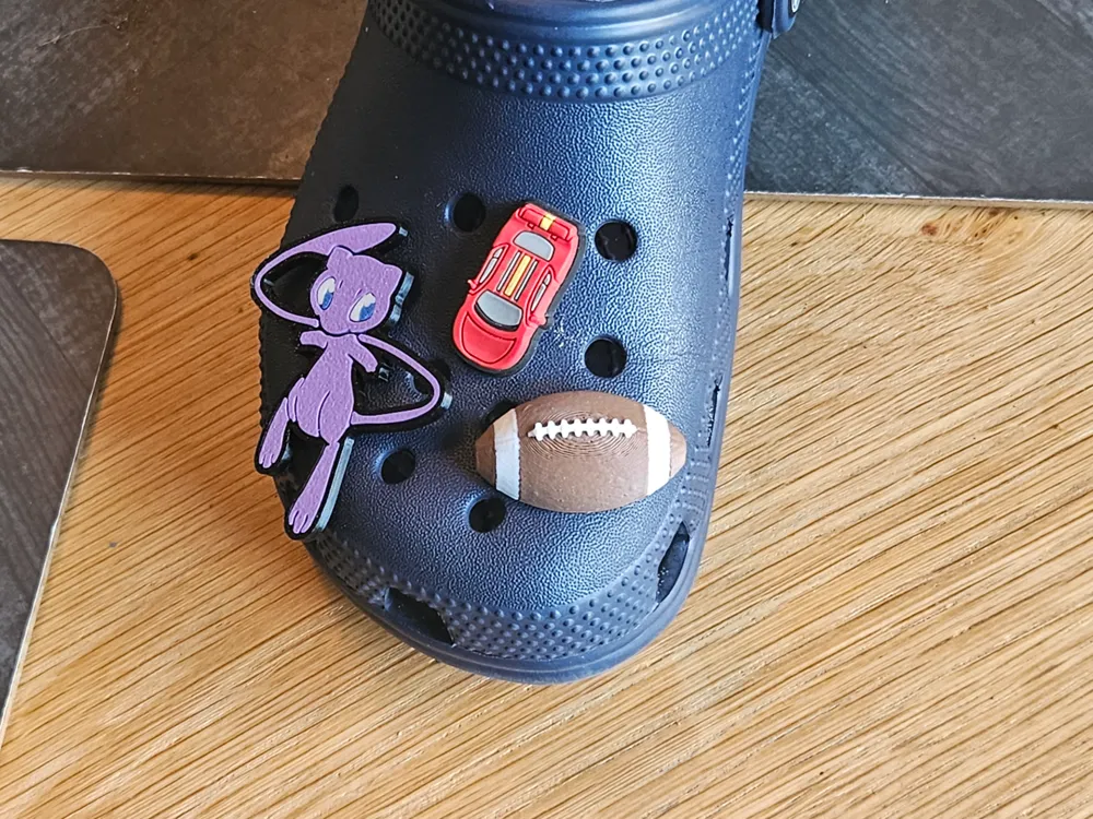 American Football Croc Charm by nweishar - MakerWorld