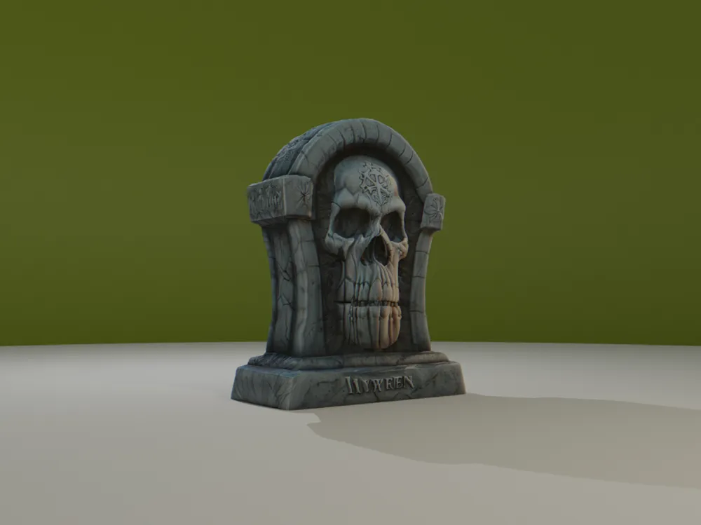 Tombstone #2 - DND / Tabletop wargaming by everythingDND - MakerWorld