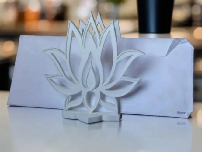 Lotus Napkin Holder by SanDingoDesigns - MakerWorld