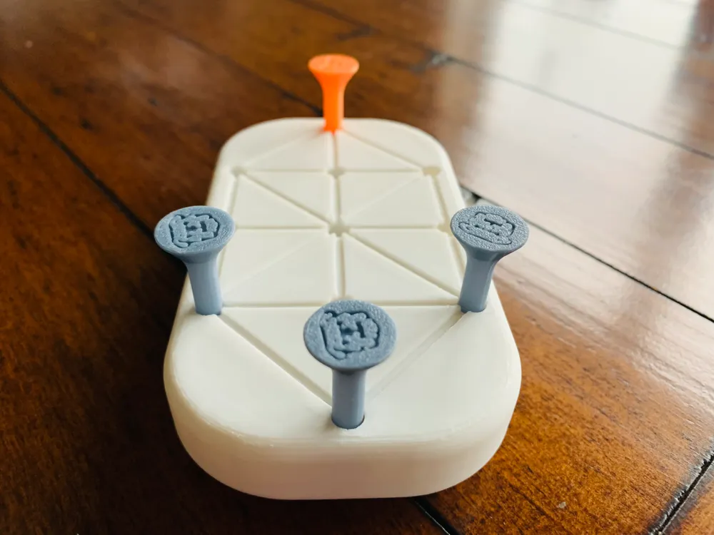 Hare and Hounds - Strategy Board Game by SR Prints MakerWorld: Download ...