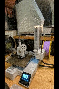 A1 Mini Cable- and Filament-guide by Coat Over MakerWorld: Download ...