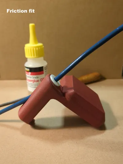 A1 Mini Cable- and Filament-guide by Coat Over MakerWorld: Download ...