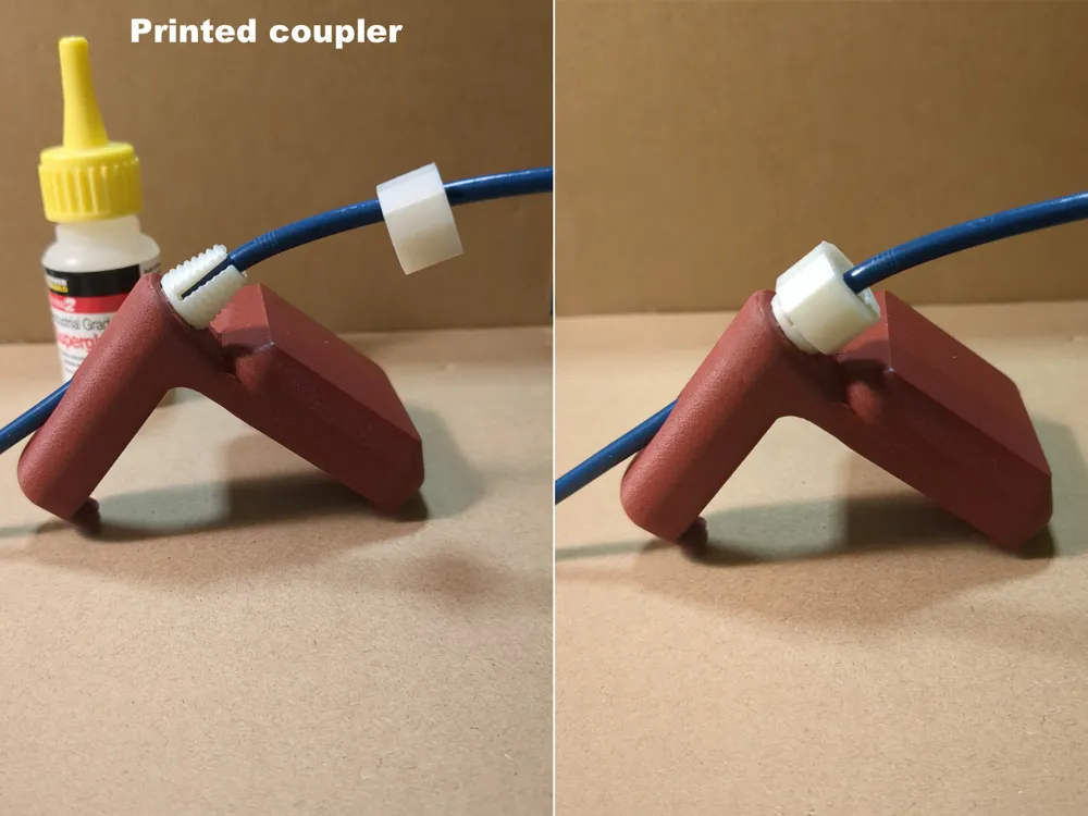 A1 Mini Cable- and Filament-guide by Coat Over MakerWorld: Download ...