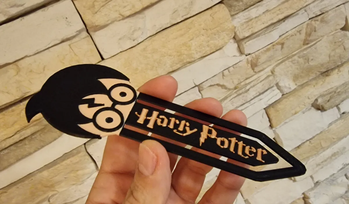 Harry Potter bookmark by darvil66 MakerWorld: Download Free 3D Models