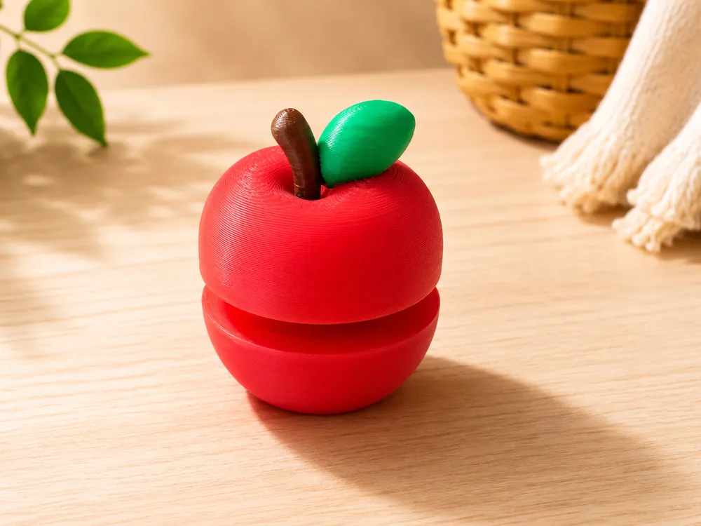 Apple Clicker – Crisp, Clicky Fun! - Free 3D Print Model - MakerWorld
