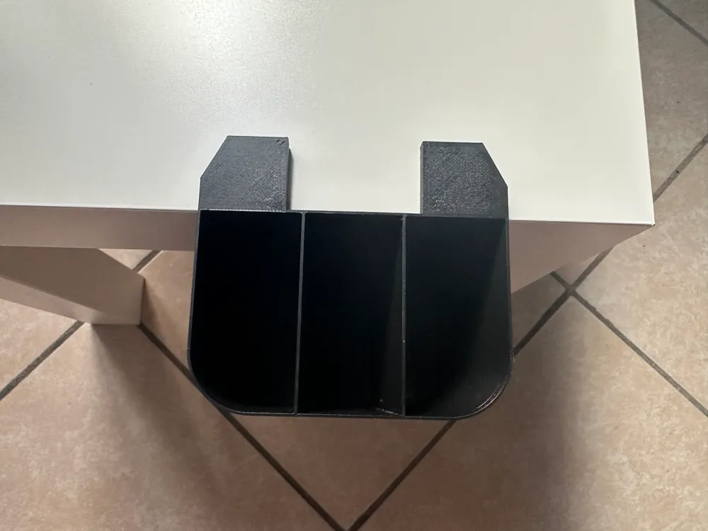 Remote Control Holder for IKEA Lack Series - Free 3D Print Model ...
