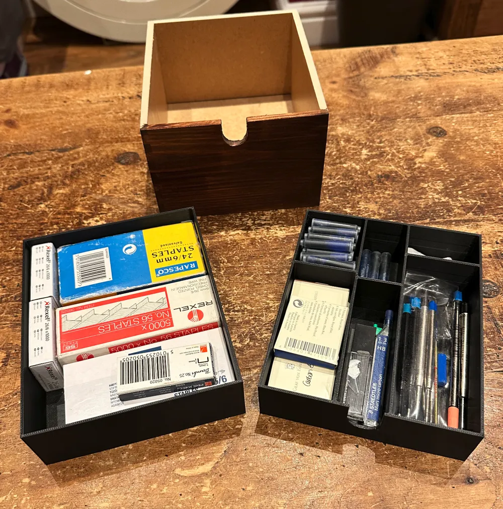 Ikea Moppe Stationery Drawer Inserts by MartyW - MakerWorld